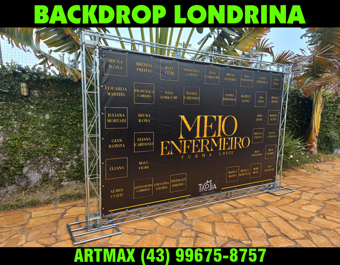 Backdrop Londrina « Artmax Comunicação Visual Londrina (43) 99675-8757